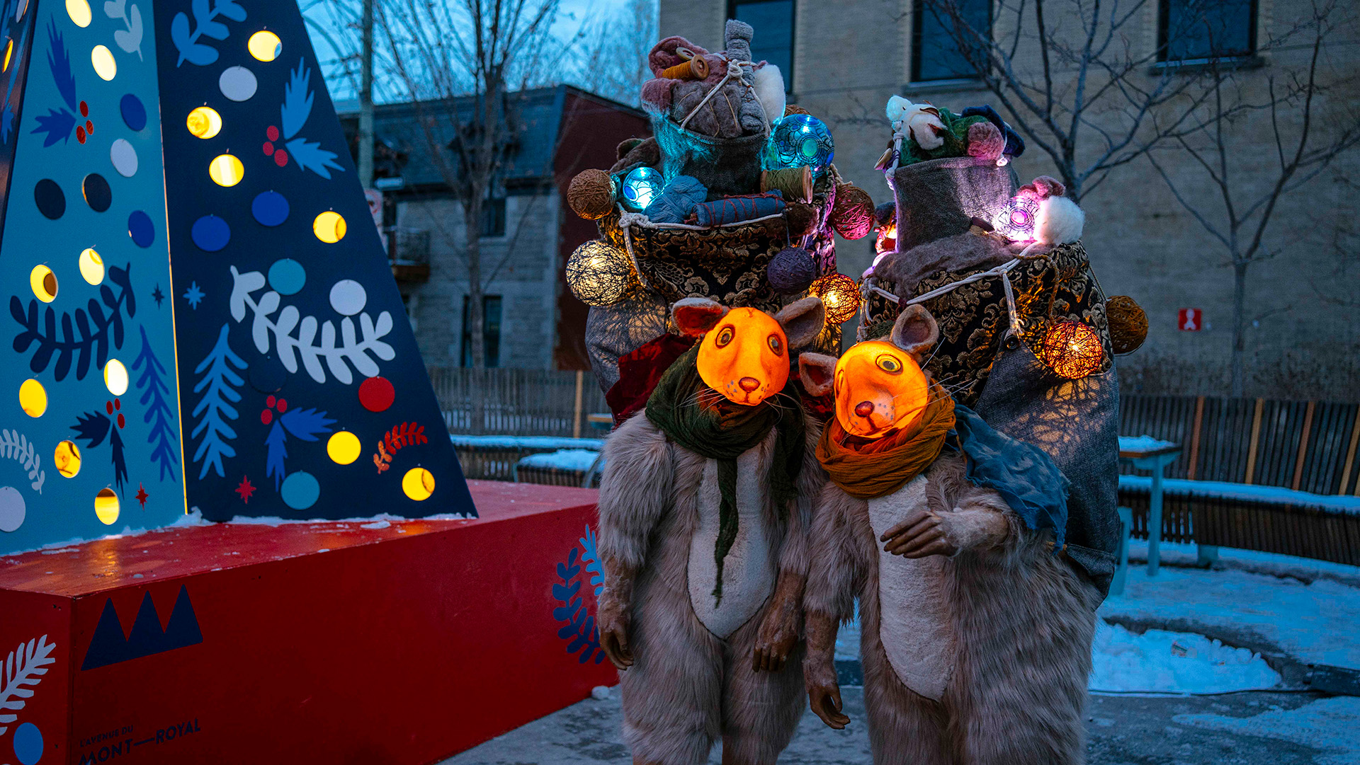 Mon Beau Sapin sur l'Avenue ! Célébrer le merveilleux et la générosité